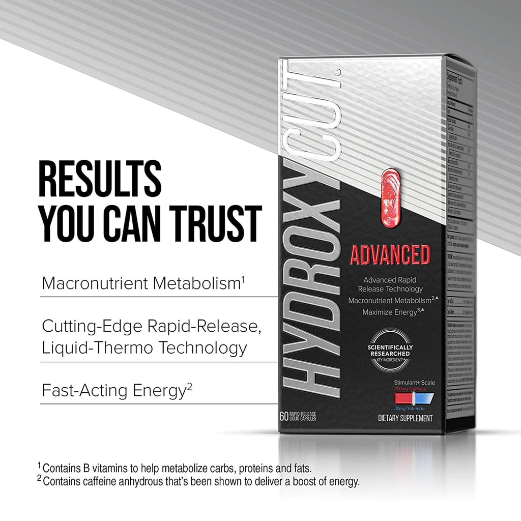 60 capsules of Hydroxycut fat burners