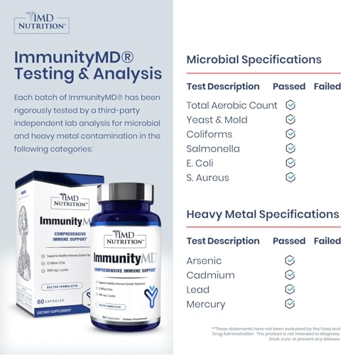 60 capsules of ImmunityMD probiotics