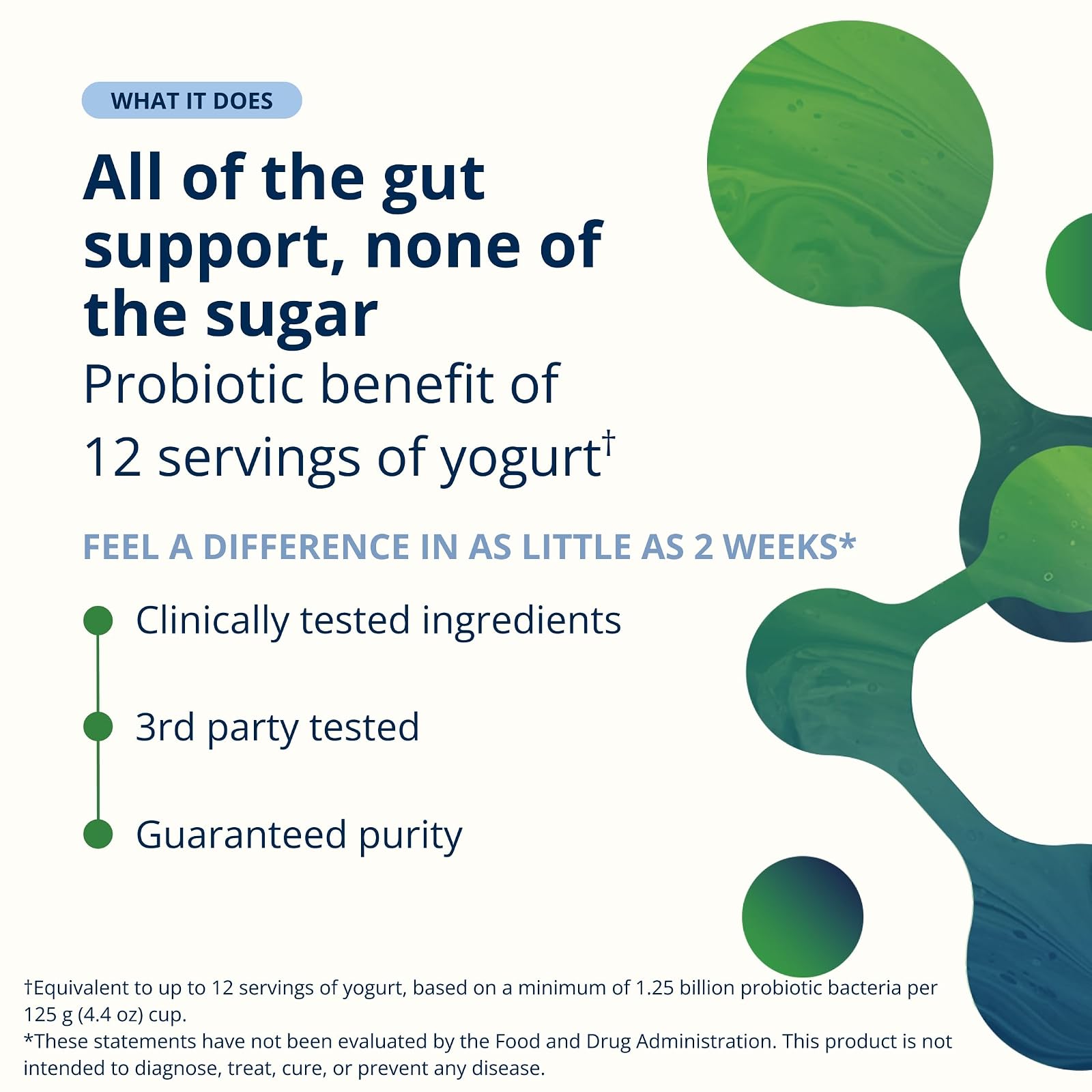 60 capsules of kids probiotic