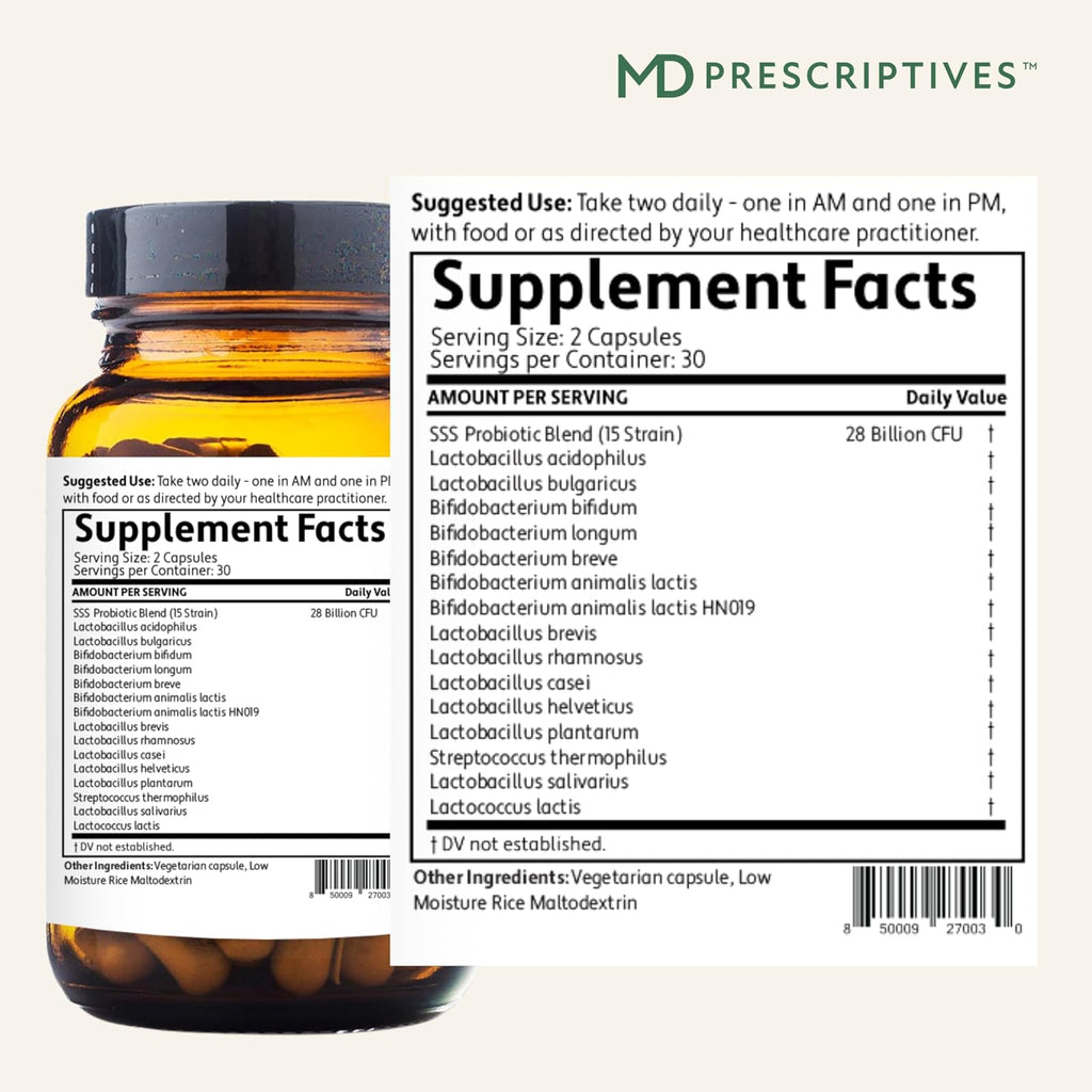 60 capsules of kids probiotic