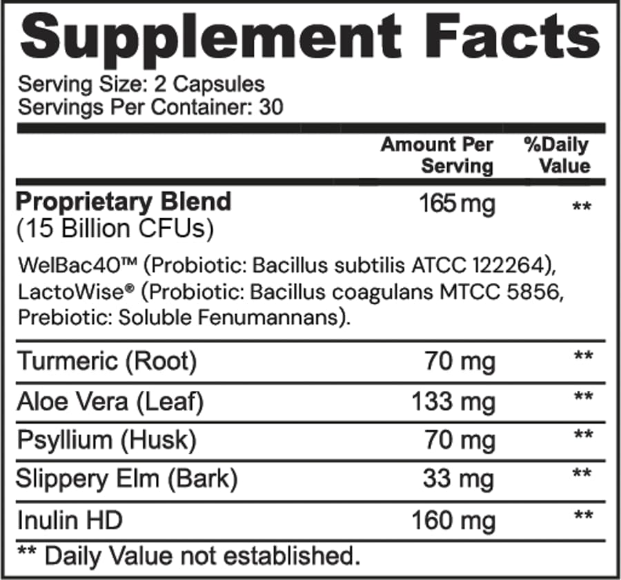 60 capsules of kids probiotic