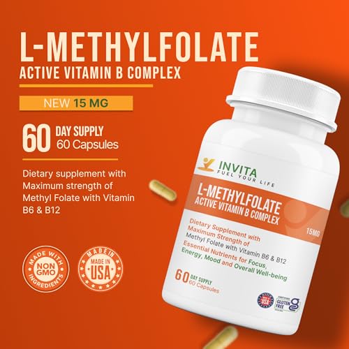 60 capsules of L-Methylfolate