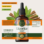 60 capsules of licorice root extract