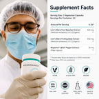 60 capsules of Lion's Mane extract