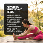 60 capsules of liver detox formula