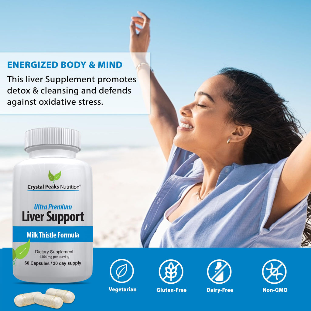 60 capsules of liver support