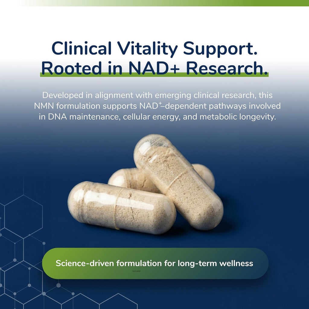 60 capsules of longevity support