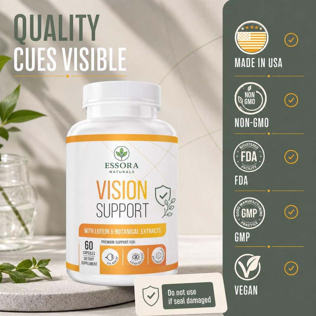 60 capsules of lutein and bilberry
