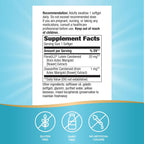 60 capsules of lutein for optimal vision