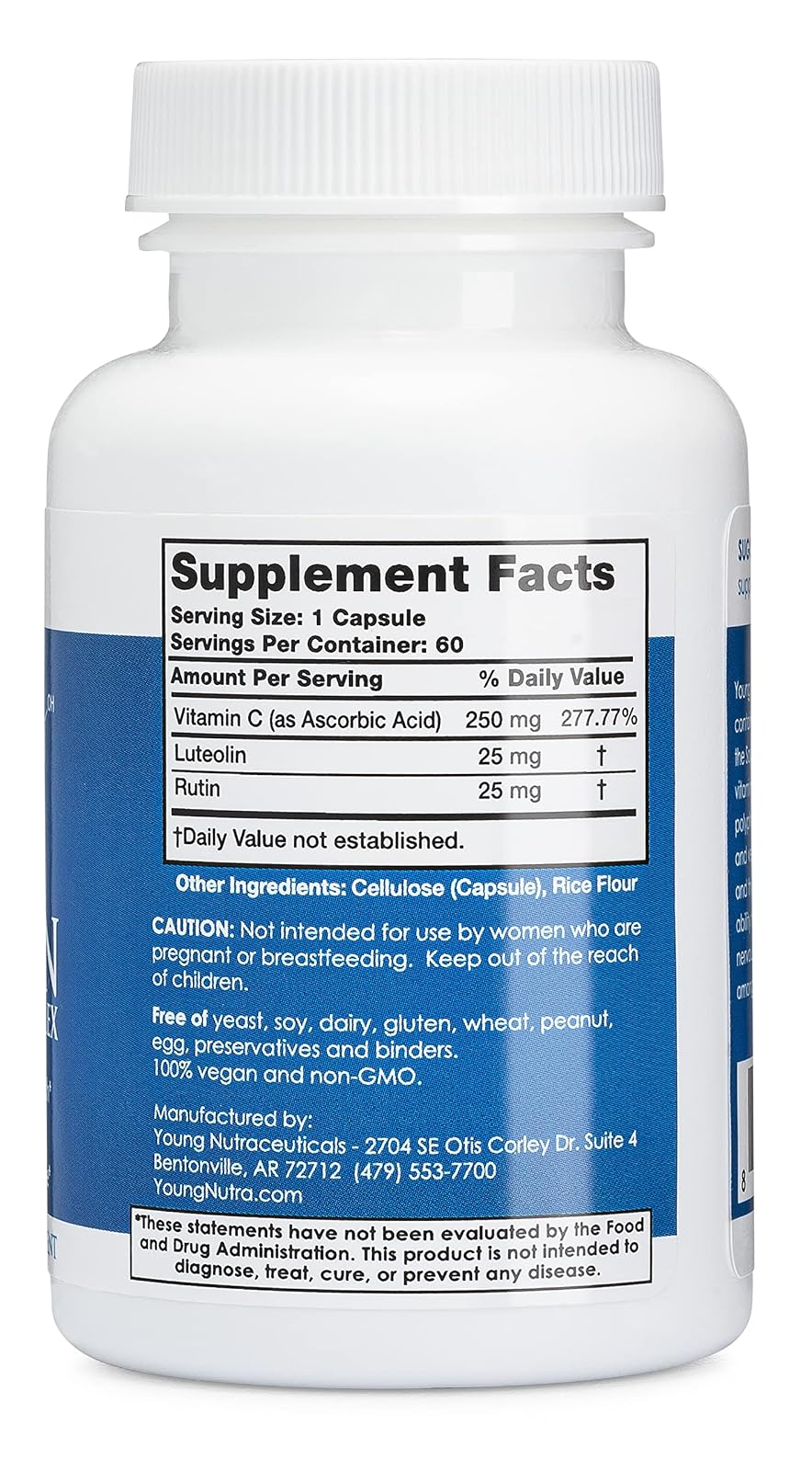 60 capsules of luteolin benefits