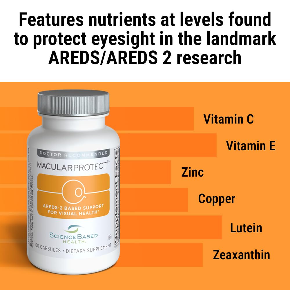 60 capsules of macular health nutrients