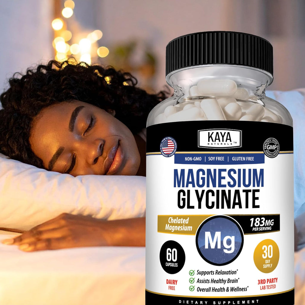 60 capsules of magnesium glycinate