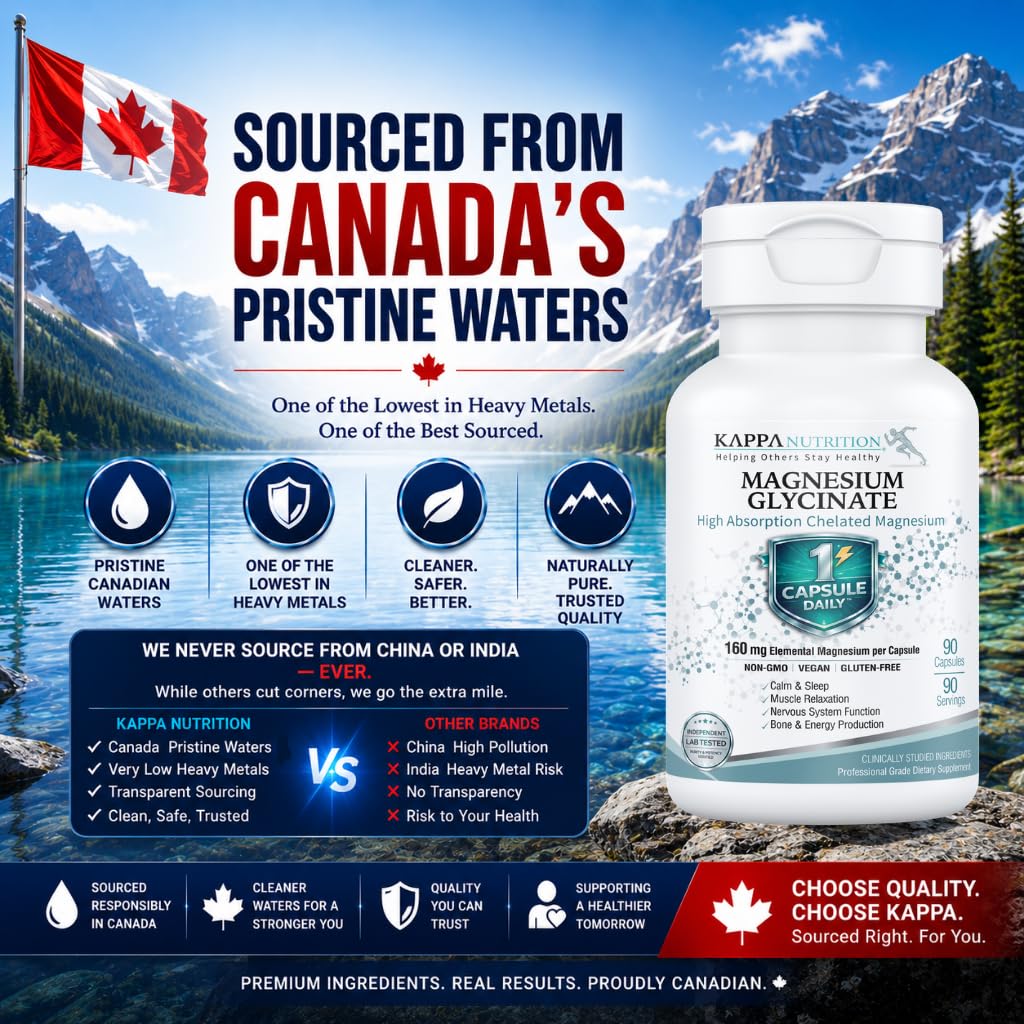 60 capsules of magnesium glycinate