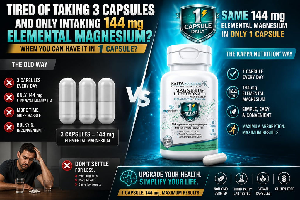 60 capsules of magnesium L-Threonate