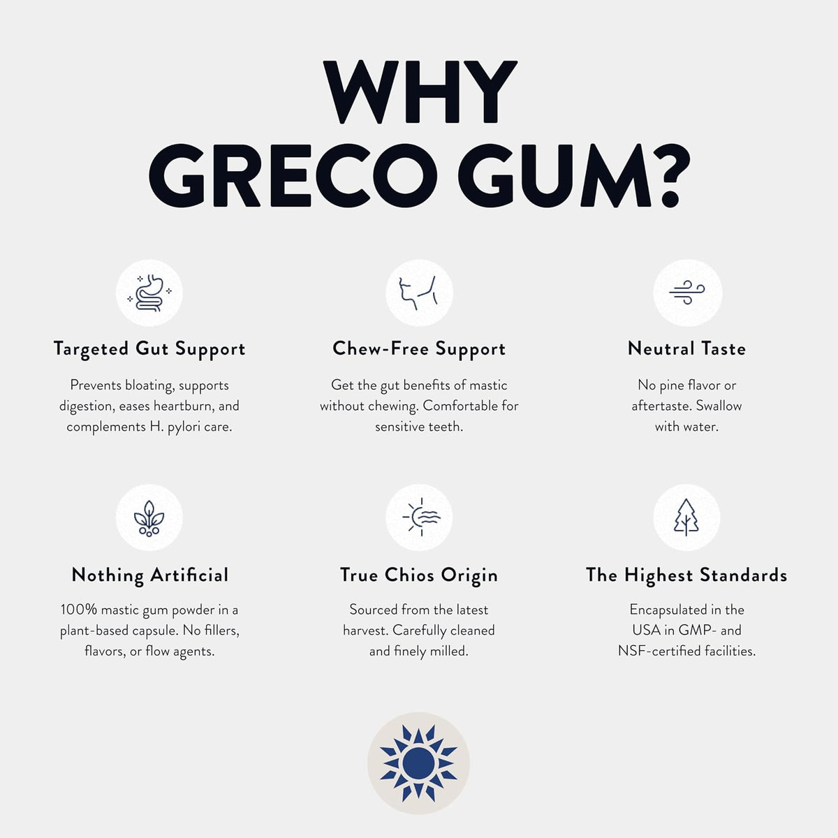 60 capsules of mastic gum benefits