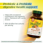 60 capsules of MegaFood probiotics