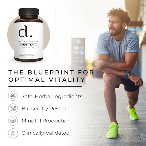 60 capsules of memory-boosting mushrooms