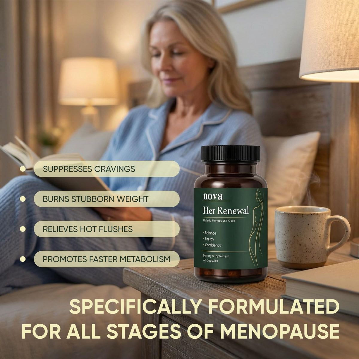 60 capsules of menopause support by NOVA