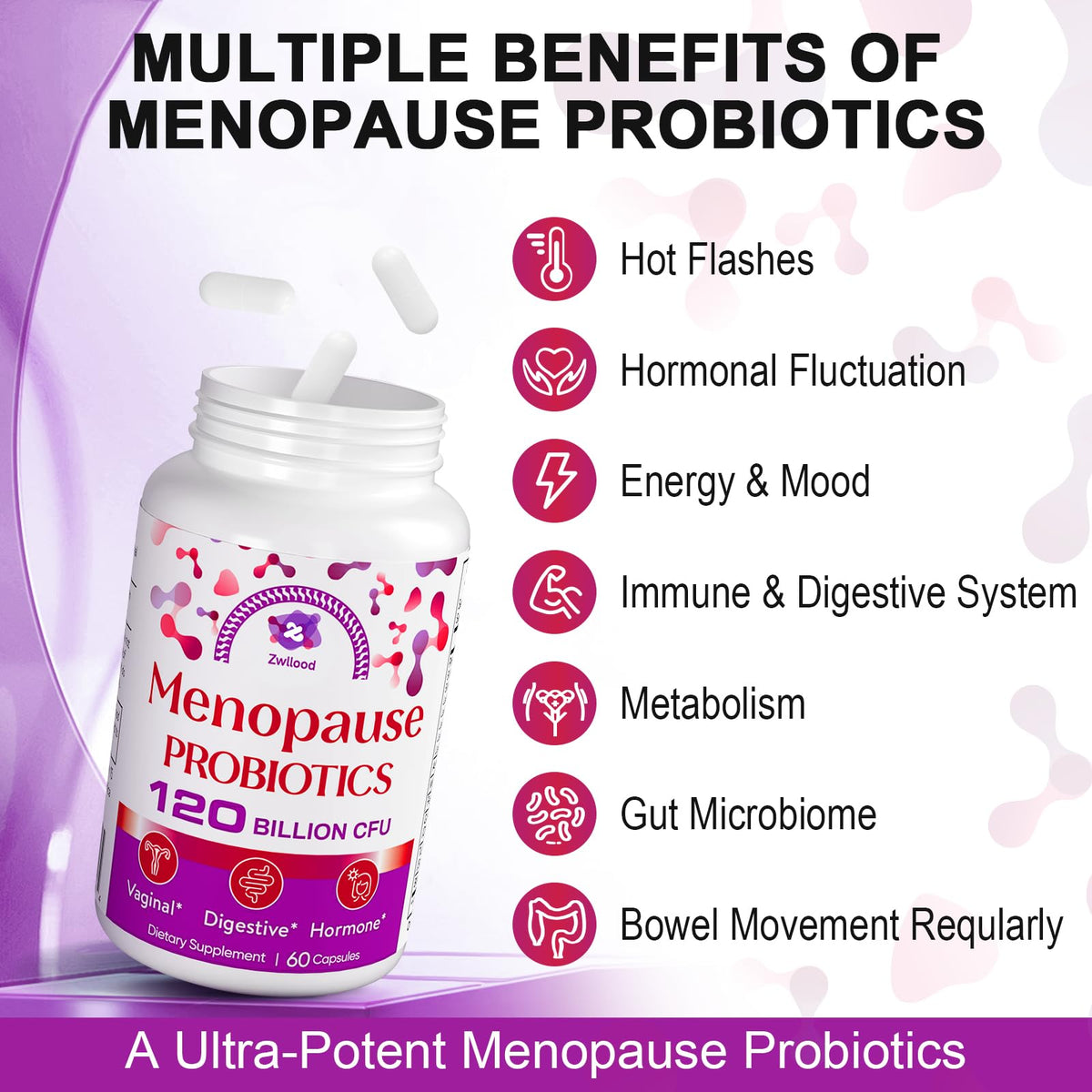 60 capsules of menopause support