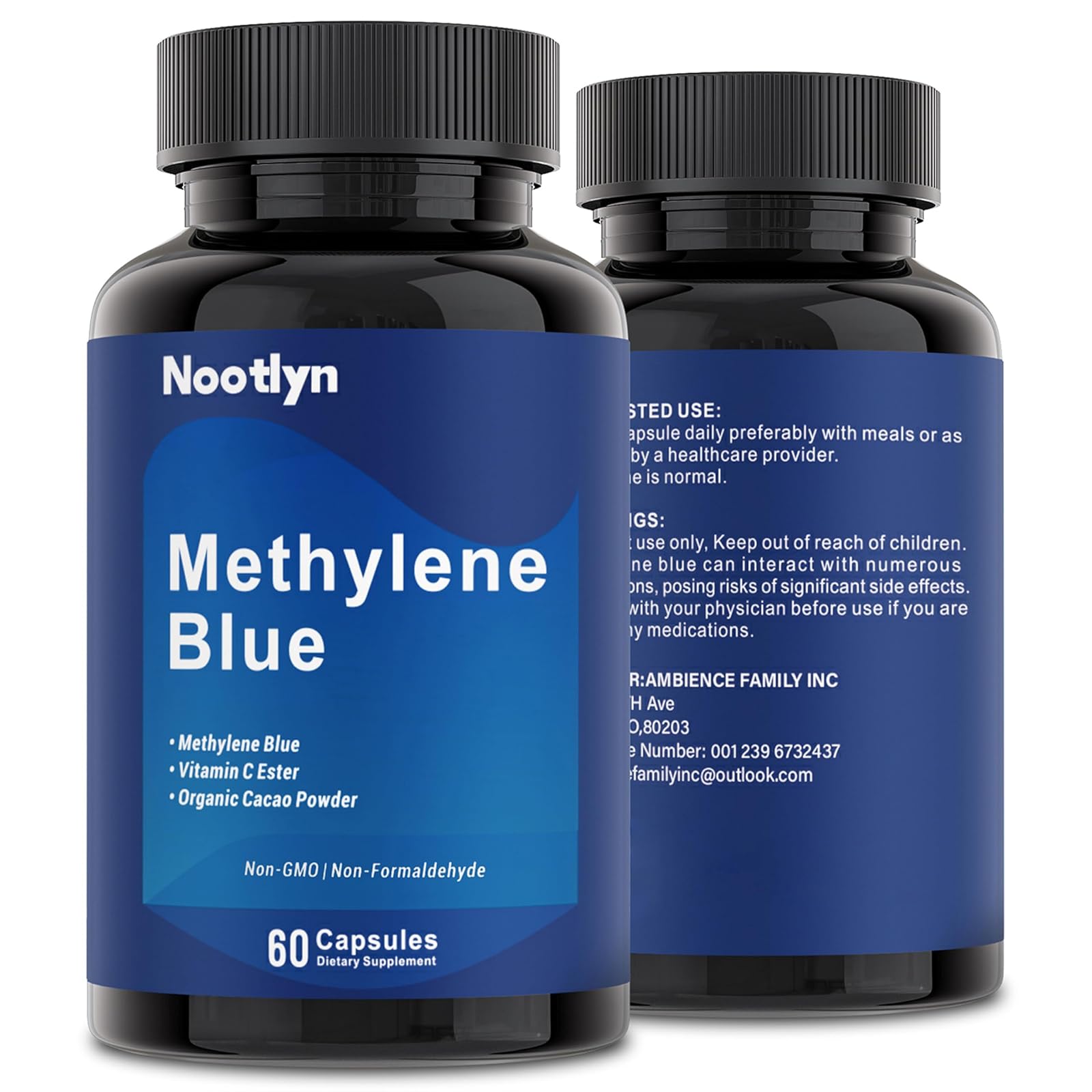 60 capsules of Methylene Blue