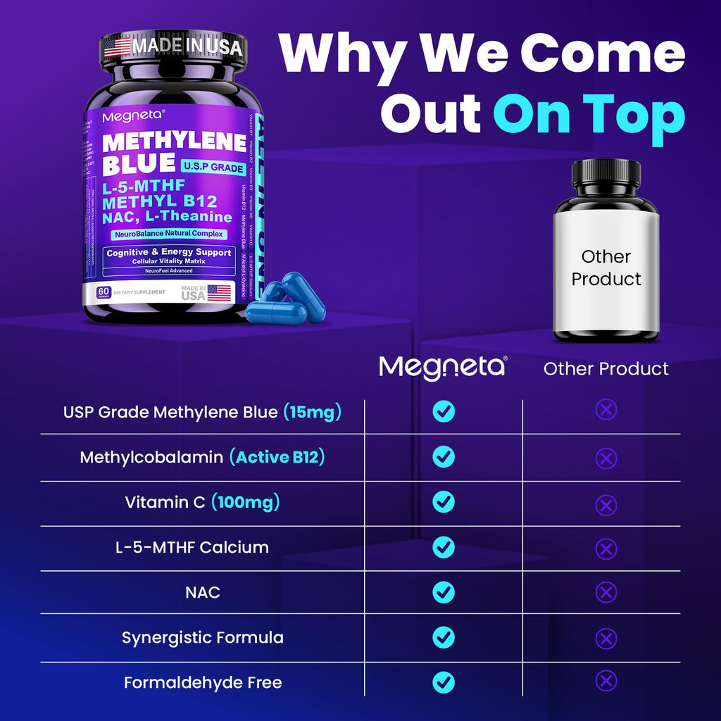 60 capsules of Methylene Blue