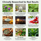 60 capsules of milk thistle extract