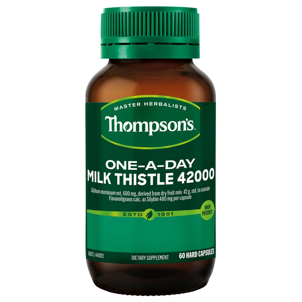 60 capsules of milk thistle goodness