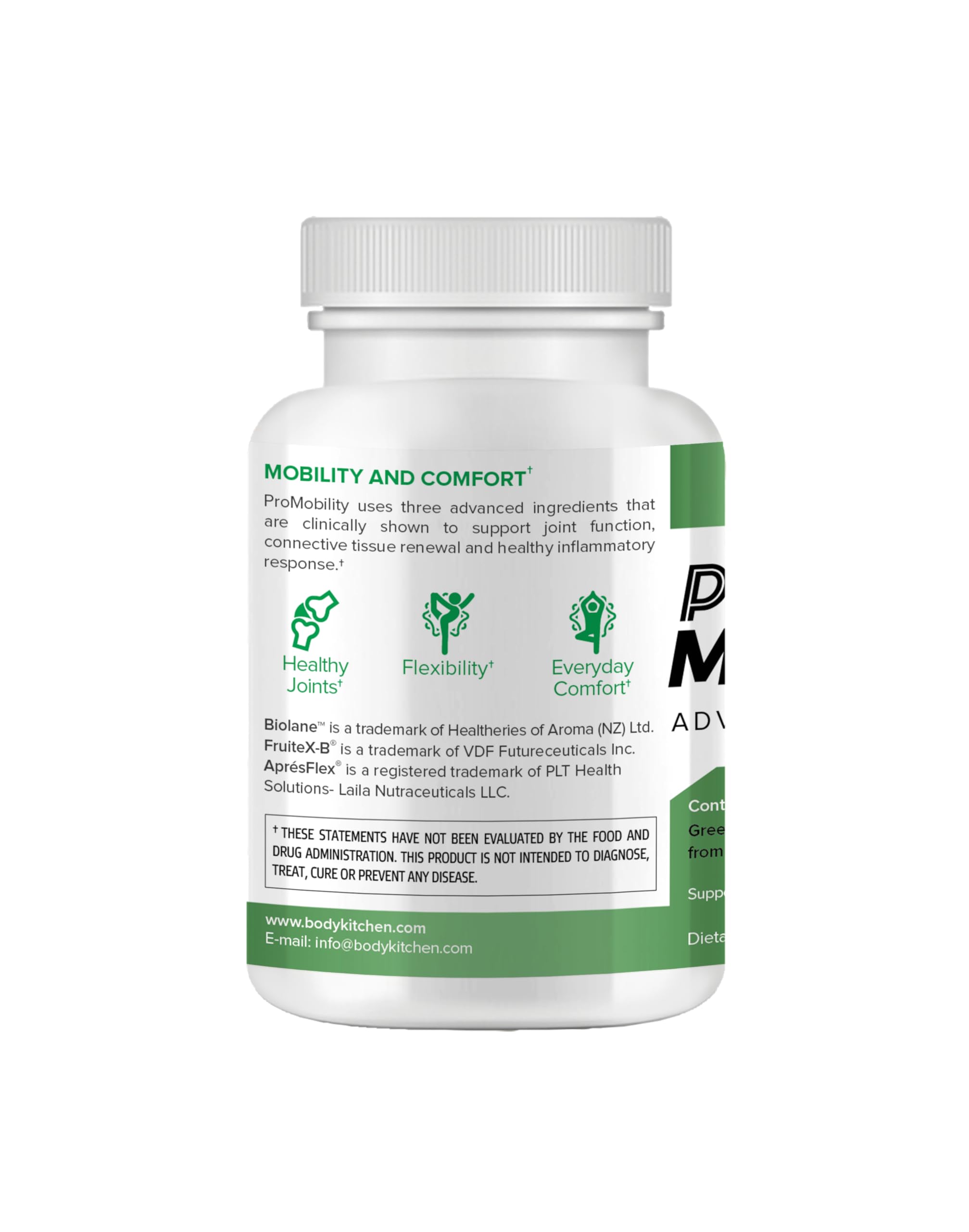 60 capsules of mobility support