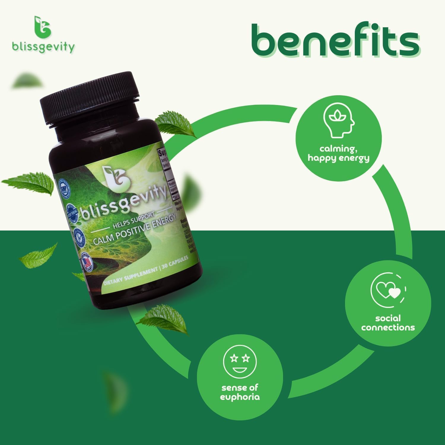 60 capsules of mood-boosting vitamins