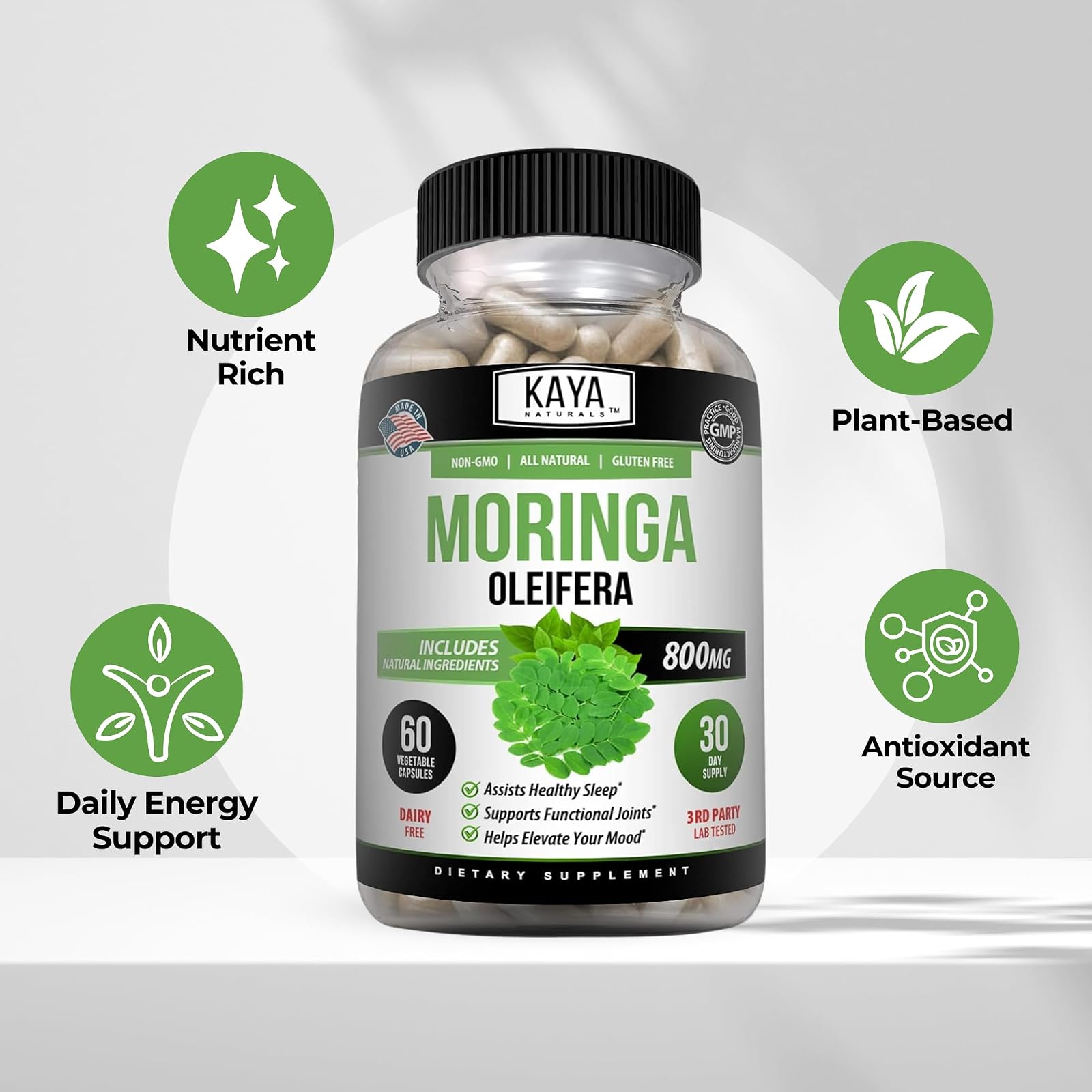 60 capsules of Moringa goodness
