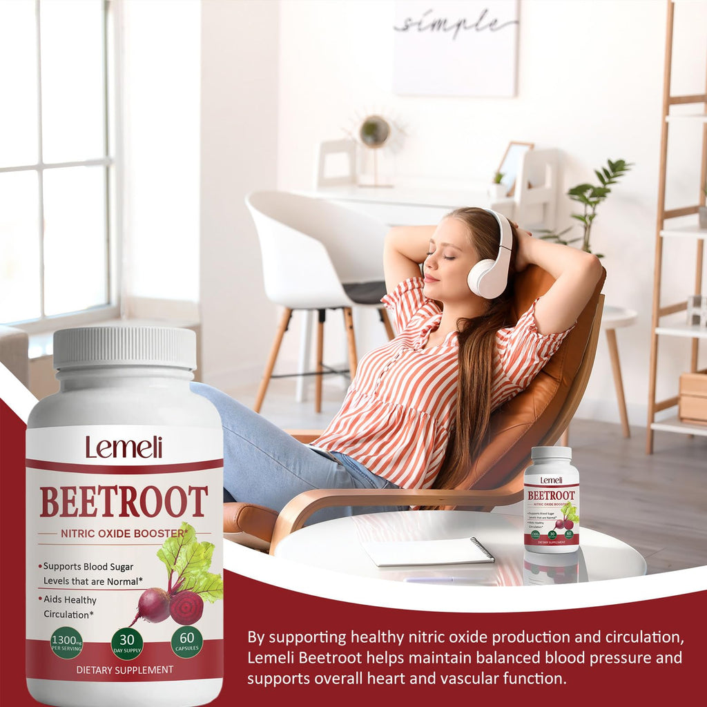 60 capsules of Morvyn beetroot extract