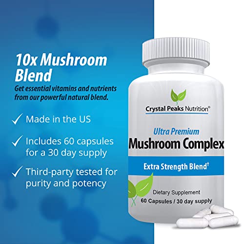 60 capsules of mushroom goodness
