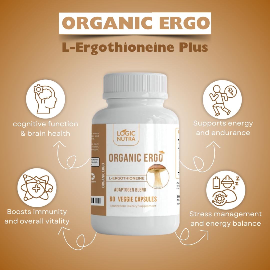 60 capsules of mushroom health support
