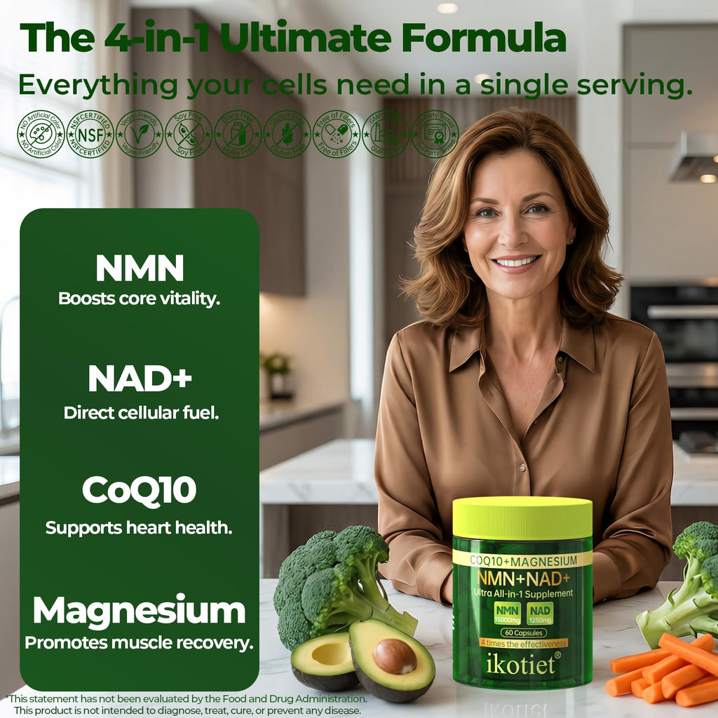 60 capsules of NAD+ complex