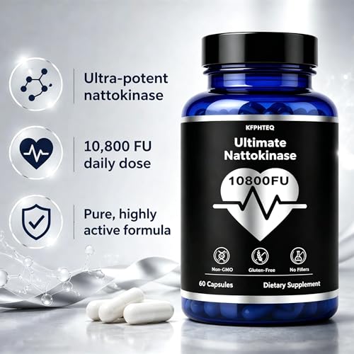 60 capsules of Nattokinase goodness