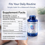 60 capsules of Nattokinase supplement