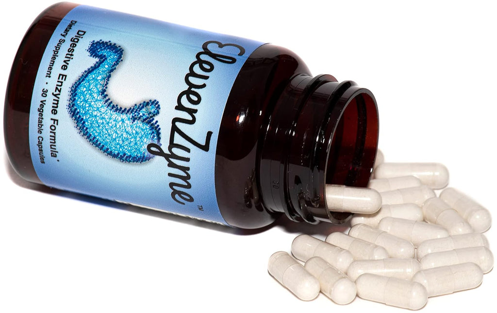 60 capsules of natural digestive enzymes