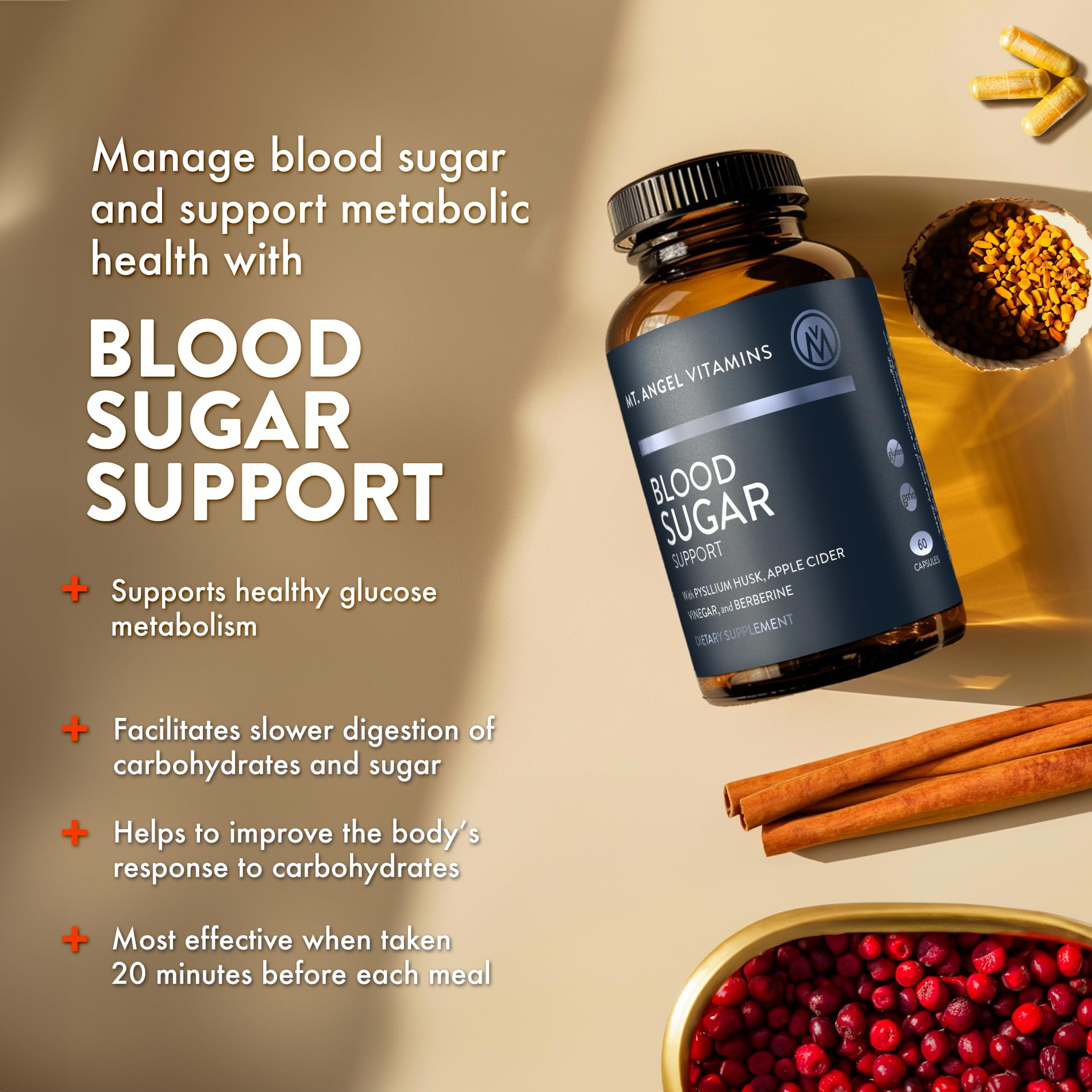 60 capsules of natural health blend