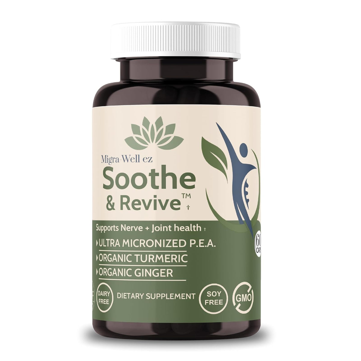 60 capsules of natural migraine relief