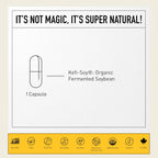 60 capsules of natural probiotics