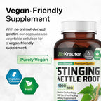 60 capsules of nettle extract