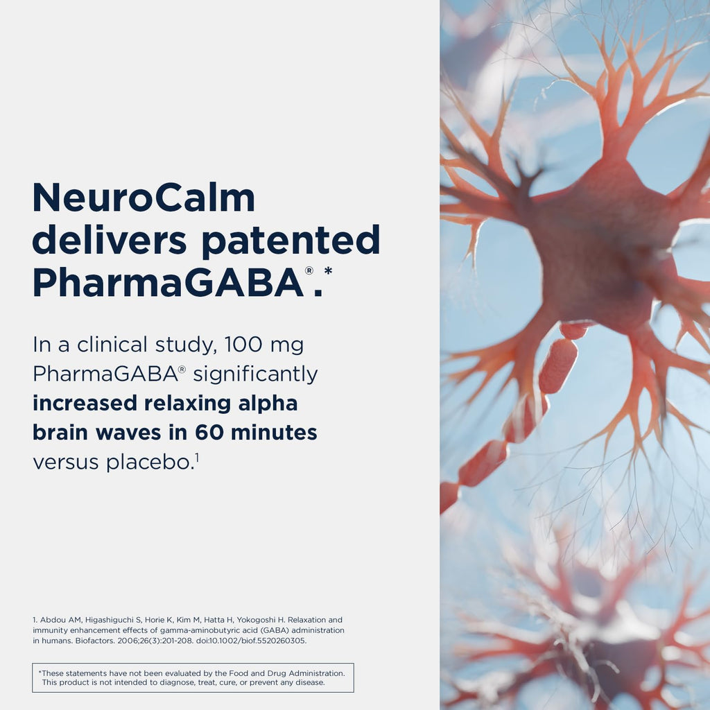 60 capsules of NeuroCalm for wellness