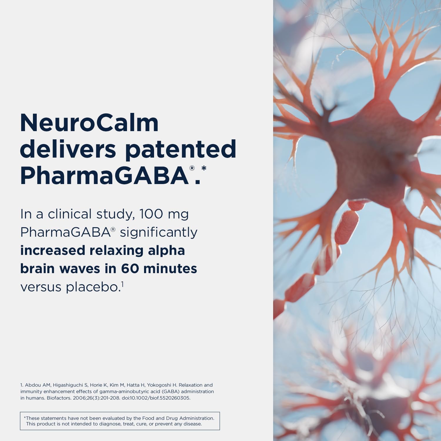 60 capsules of NeuroCalm for wellness