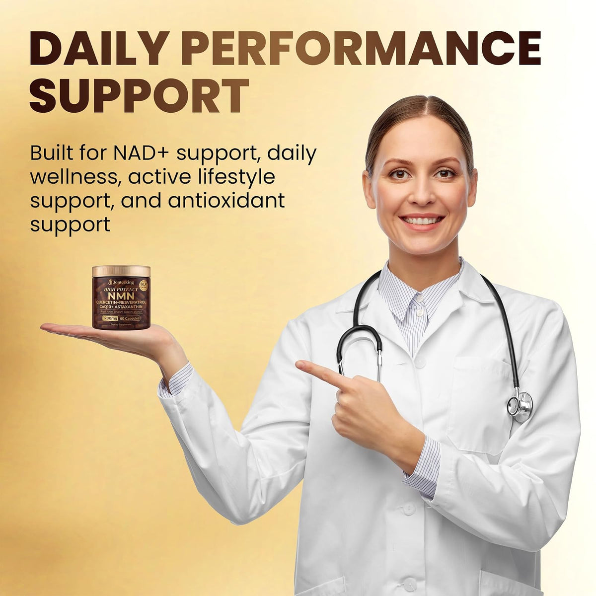 60 capsules of NMN antioxidant blend