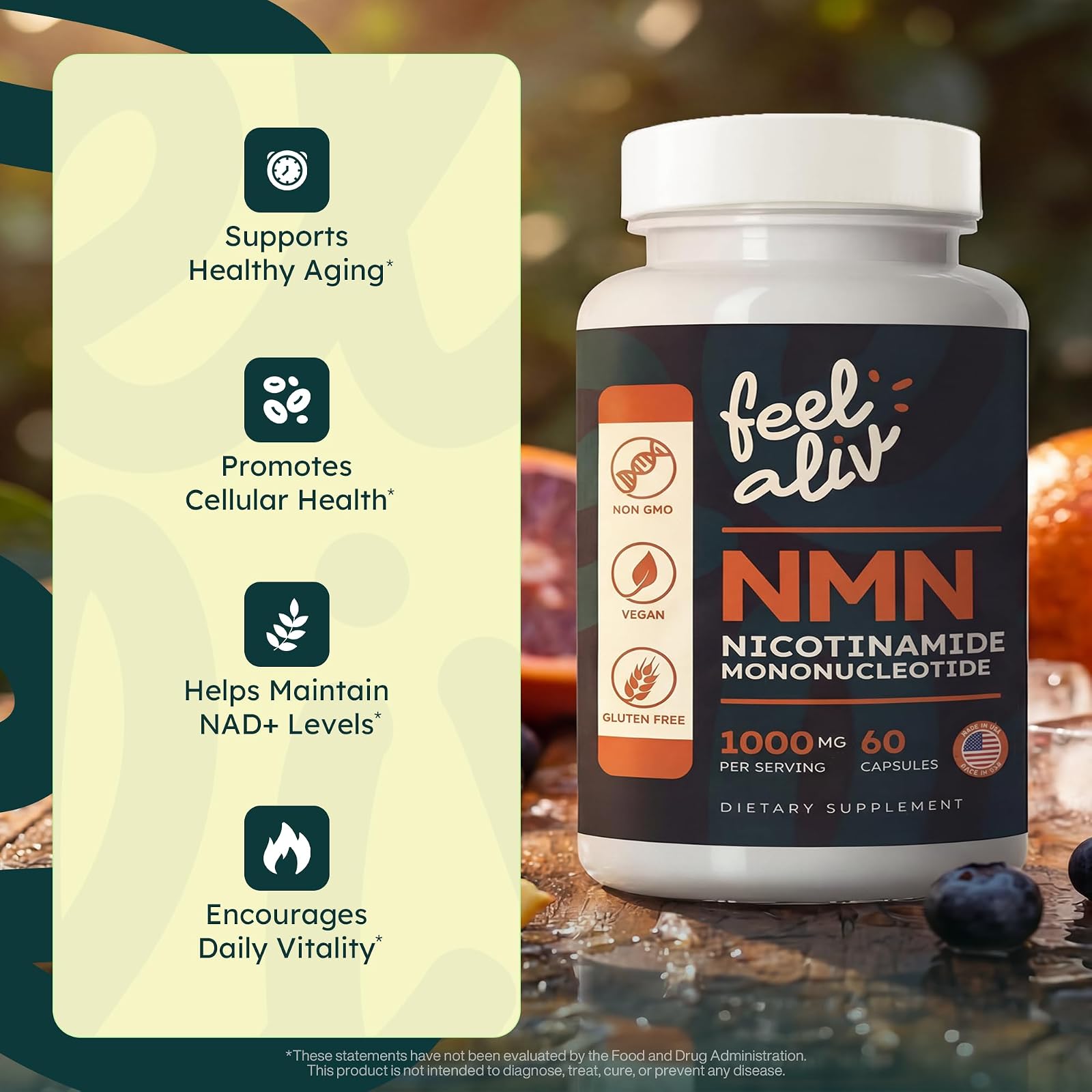 60 capsules of NMN for daily use