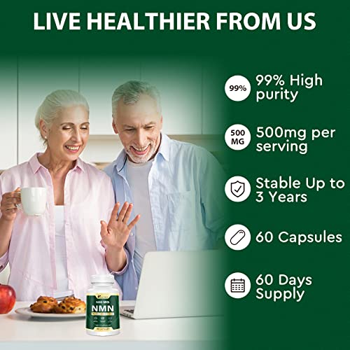 60 capsules of NMN for daily wellness