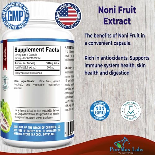 60 capsules of noni extract