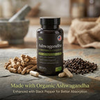60 capsules of organic ashwagandha