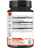 60 capsules of organic berberine blend