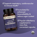60 capsules of organic elderberry